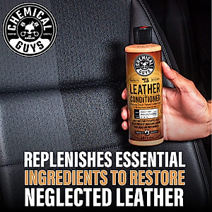Chemical Guys SPI_109_16 Leather Cleaner and Leather Conditioner Kit for Use on Leather Apparel, Furniture, Car Interiors & More & SPI_993_16 Nonsense All Surface Cleaner Safe, 16 fl. Oz, Unscented