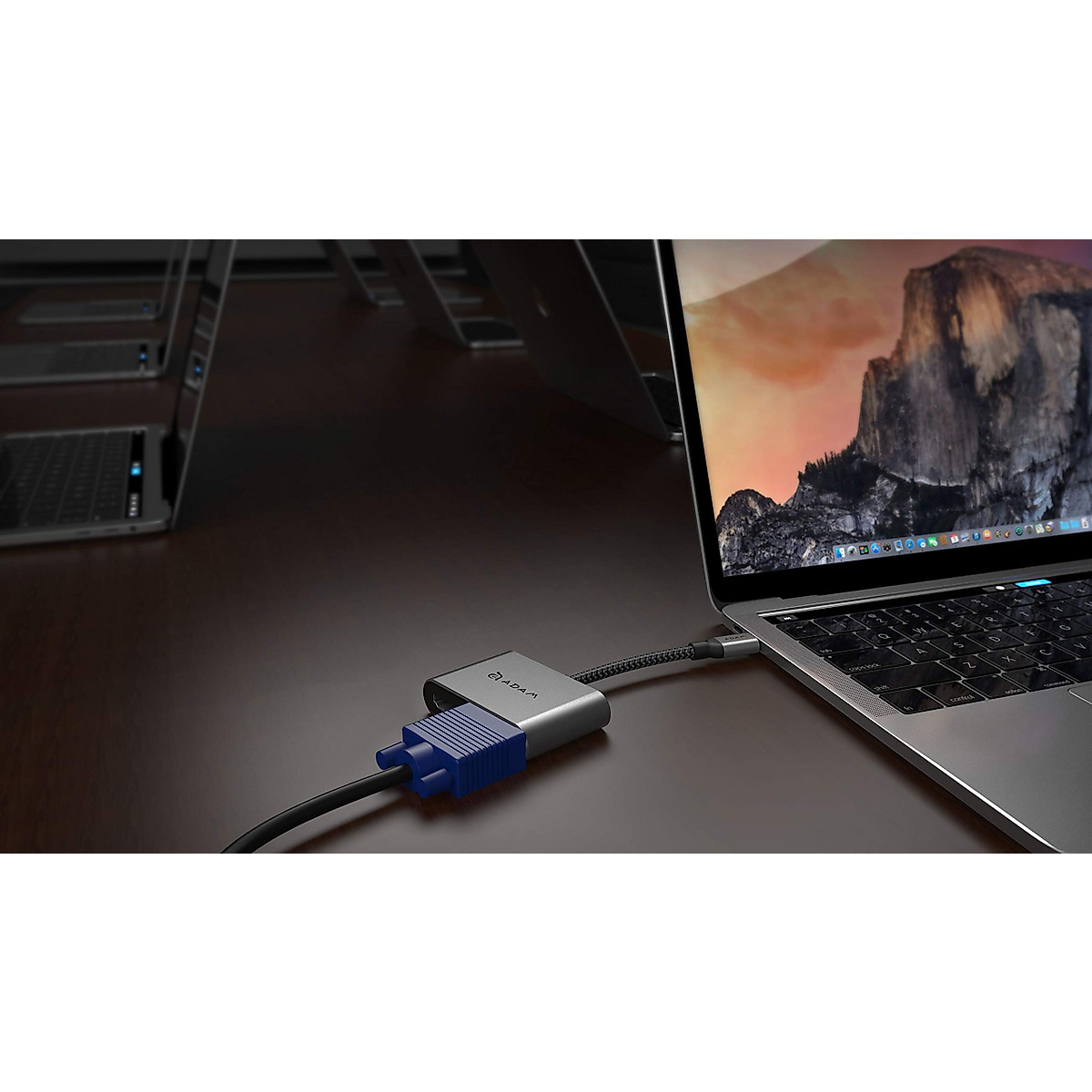 ADAM ELEMENTS CASA HUB VH1 Type-C to HDMI/VGA Converter Adapter, AAPADHUBVH1GYJ