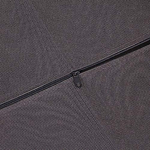 DIOMMELL 6 Pack Foldable Cloth Storage Box Closet Dresser Drawer Organizer Divider Fabric Baskets Bins Containers for Clothes Underwear Bras Socks Lingerie Clothing, Dark Grey 060