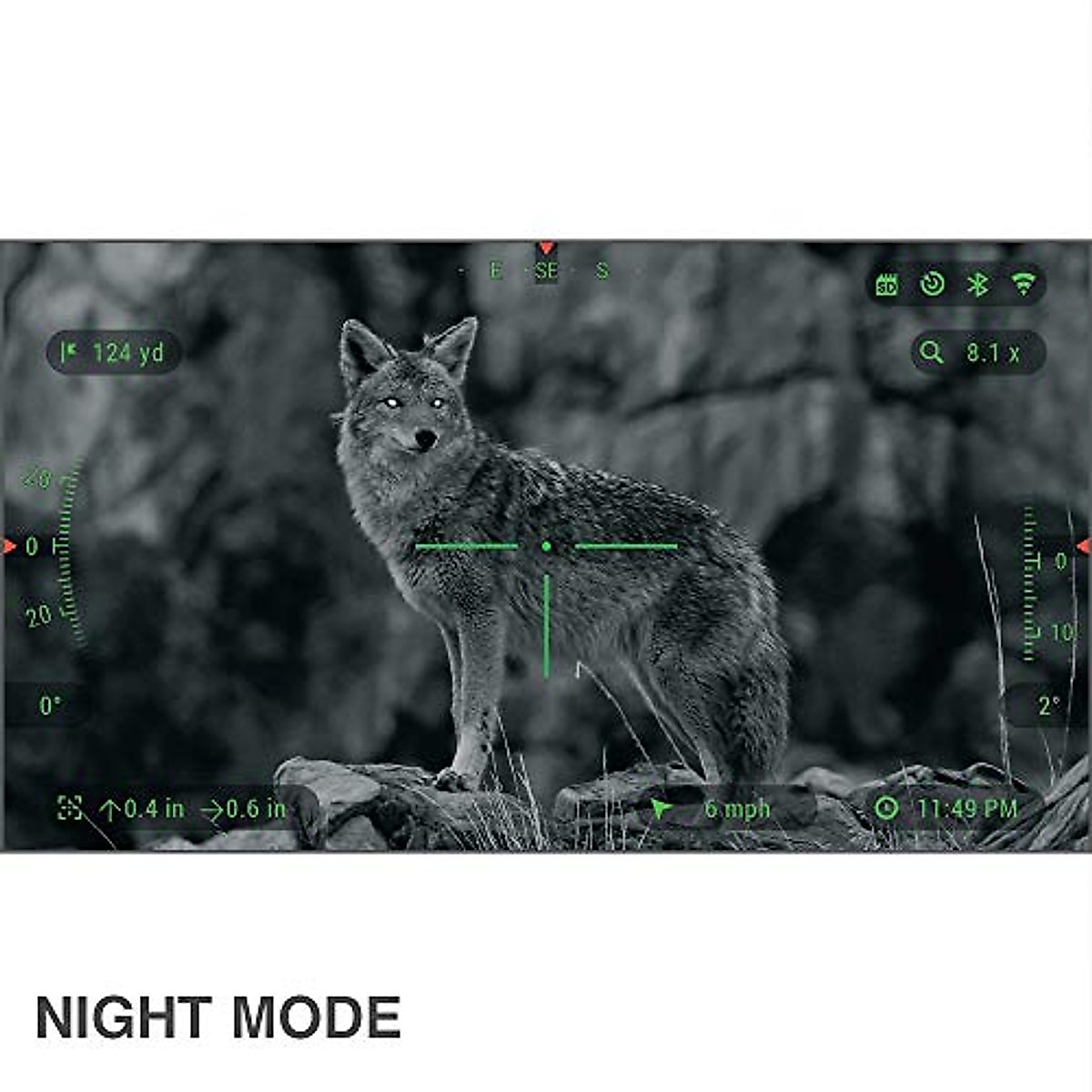 theOpticGuru ATN X-Sight-4k Pro 3-14x Smart Day/Night Scope w/Full HD Video rec, Smooth Zoom, Bluetooth and Wi-Fi (Streaming, Gallery & Controls)