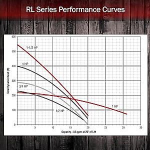Red Lion RL12G05-3W2V Submersible Deep Well Pump with Control Box 1/2 HP, 12 GPM, 3-Wire, 230 Volt, Steel, 14942405