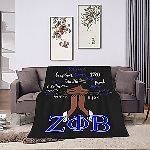 Sorority Gifts for Women,Lightweight Throw Blanket Sorority Paraphernalia Gifts Blanket Bedroom Living Room Sofa Warm Blanket 50"x40"