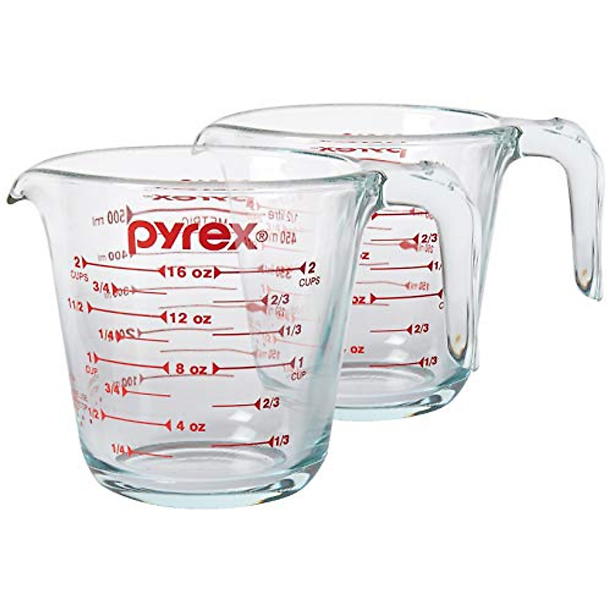 Pyrex -2 Prepware 2 Glass Measuring Cup