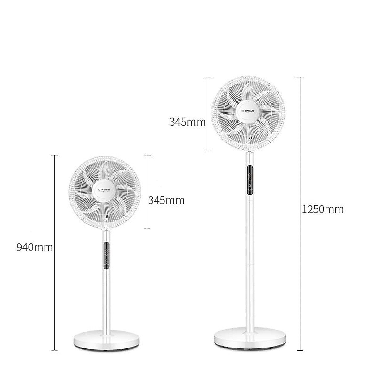 Floor fan Floor fan Home office vertical 12 inch fan bedroom falling fan
