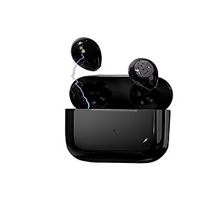 Hliavvei X13 Bluetooth Headset 5.1,Mini Invisible Headset, Bluetooth V5.1,Wireless Headset, Charging Case,Smart Touch,Microphone Talk,Super Battery Life,IPX5 Waterproof, in-Ear,Invisible earplug