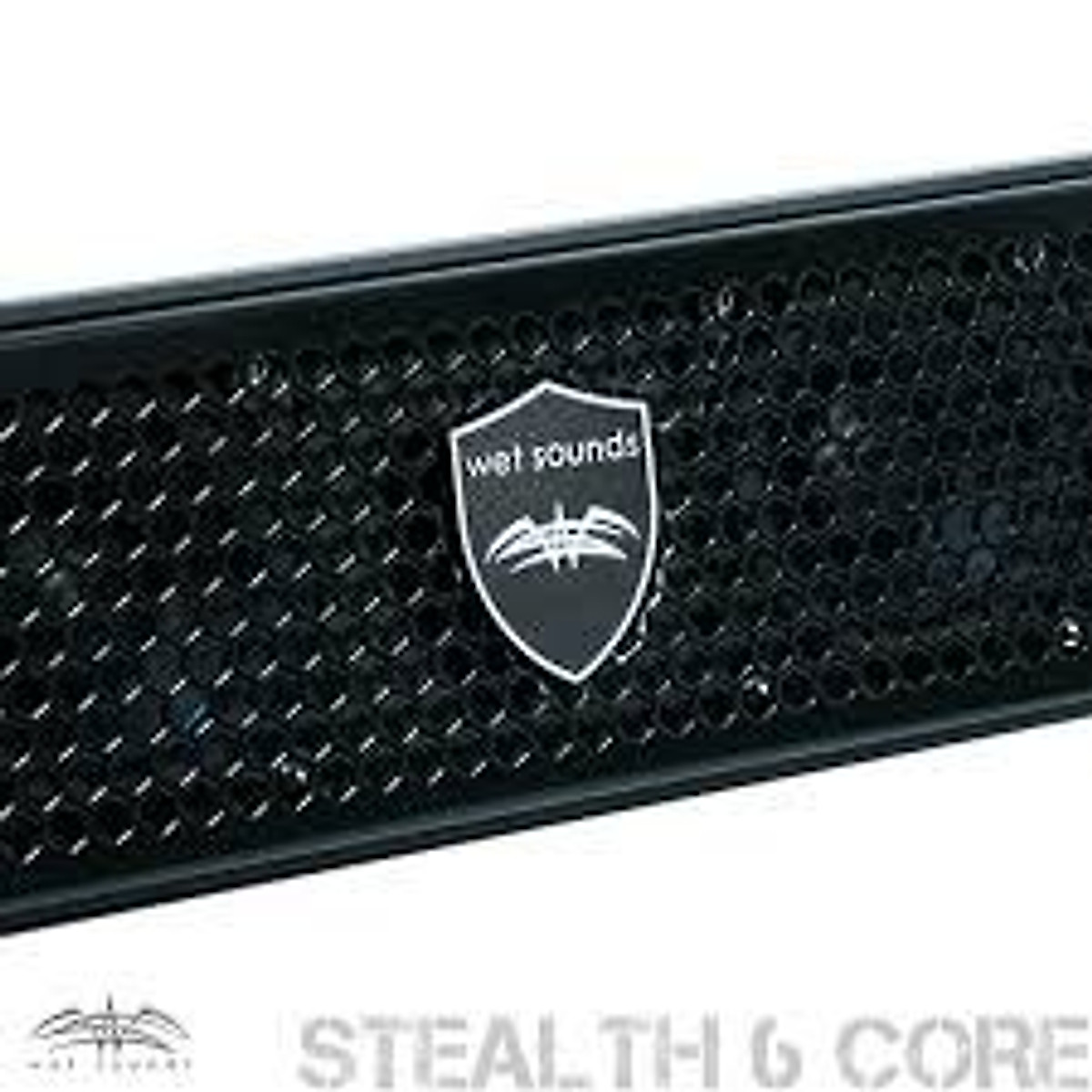 Wet Sounds Stealth-6-Core Soundbar, MB Quart NA2-320.4 Micro Amplifier & WW-BTRS Bluetooth Rocker Switch Controller