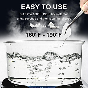 KOHEEL Lightweight Night Guard to Stop Bruxism, Moldable Mouth Guard 2 Count (2 Pieces)