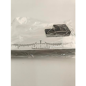 Kalolary 100 Pack Eyebrow Ruler with 1 Box 10M Premium Eyebrow Mapping Ink String Pre-Inked Microblading String for Eyebrow Mapping Ultra-Thin Mess-Free for Marking Symmetrical Eyebrows