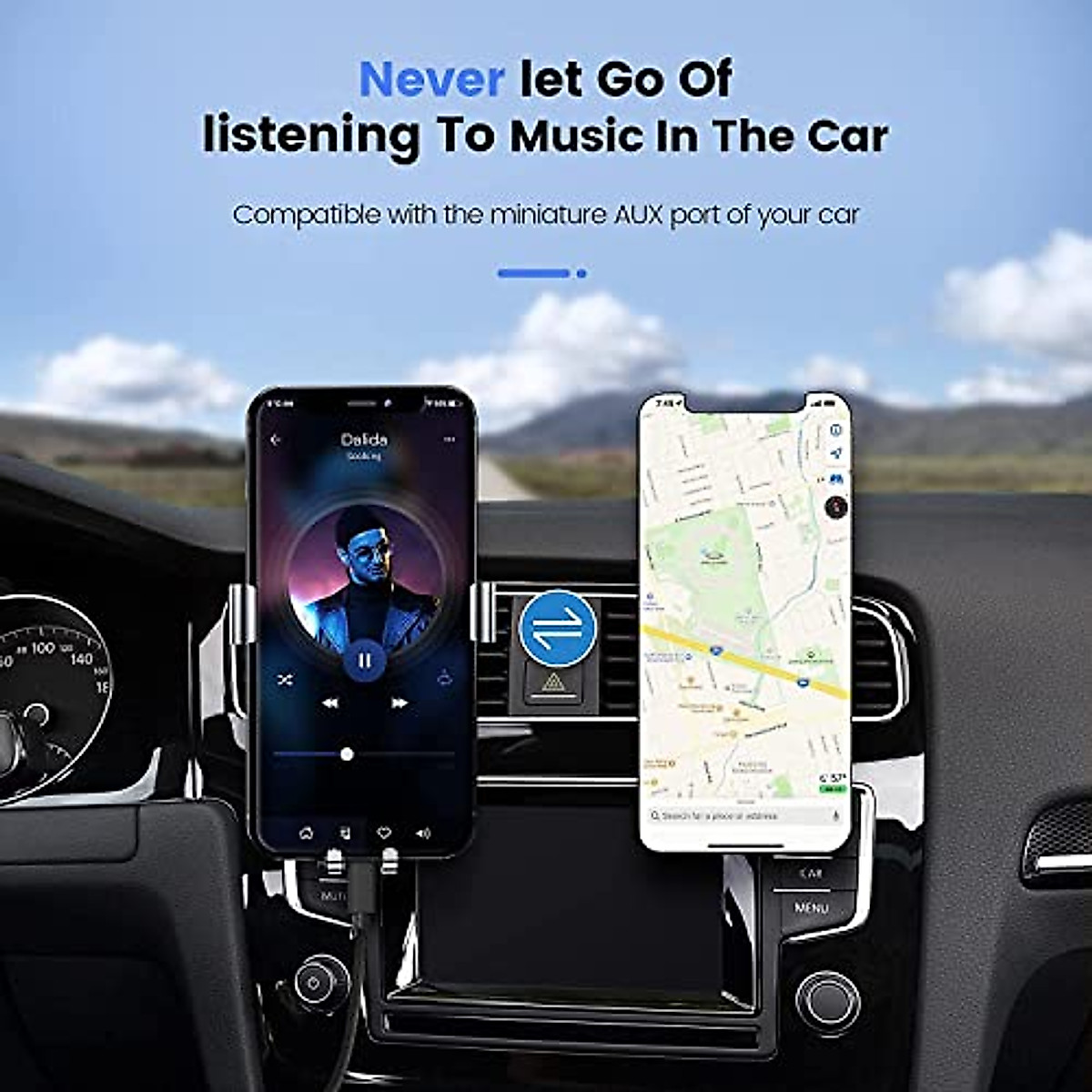 Aux Cord for iPhone,[Apple MFi Certified] Lightning to 3.5mm AUX Cable for Car Stereo, Headphone, Auxiliary Cable Compatible with iPhone 14 13 12 11 XS XR X 8 7 6 Nylon Braid Black 3.3FT