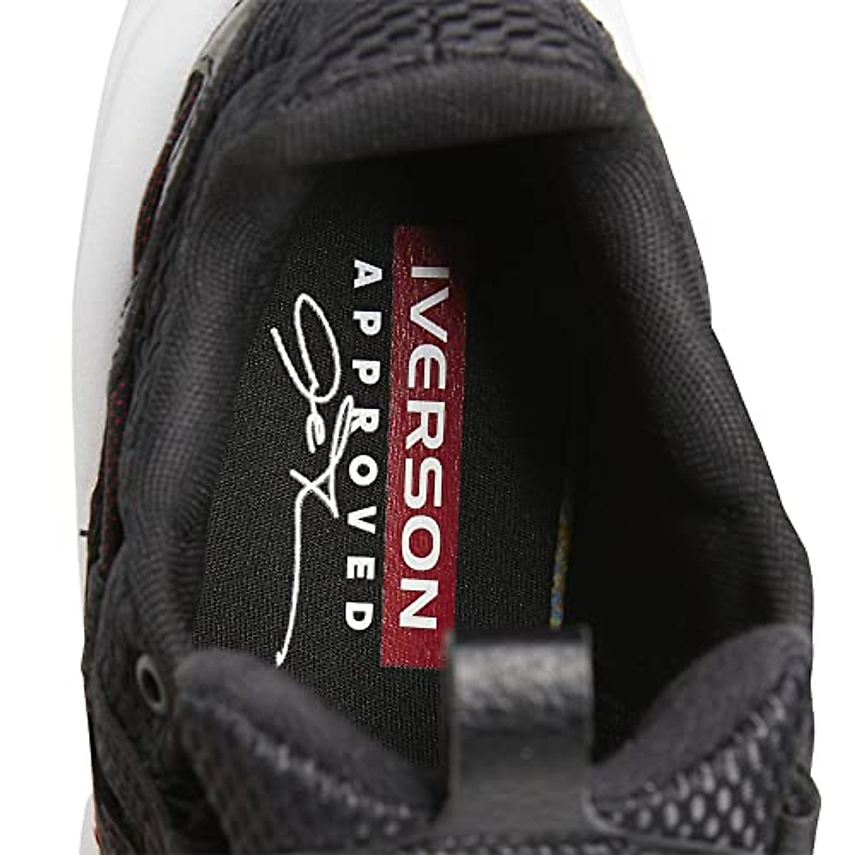 Reebok Unisex Solution Mid Basketball Shoe, Black/White/Vector Red, 11 US Men