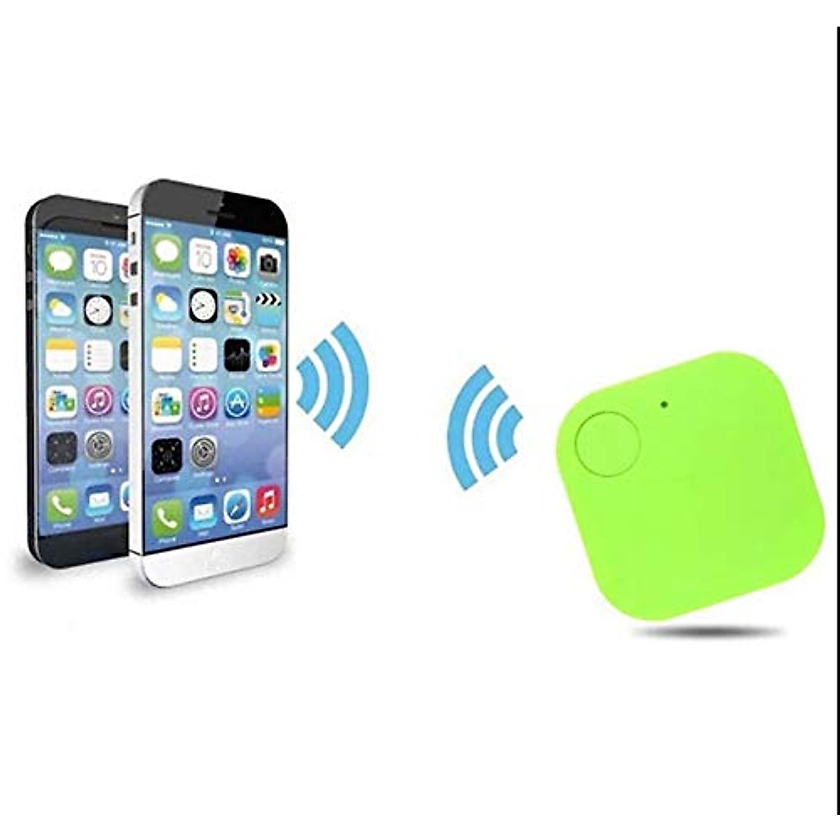 YASHB Key Finder,4 Pack Bluetooth Smart Tracker, Locator Item Finder for Phone, Key, Item, Pets, Children Locating, Multicolor