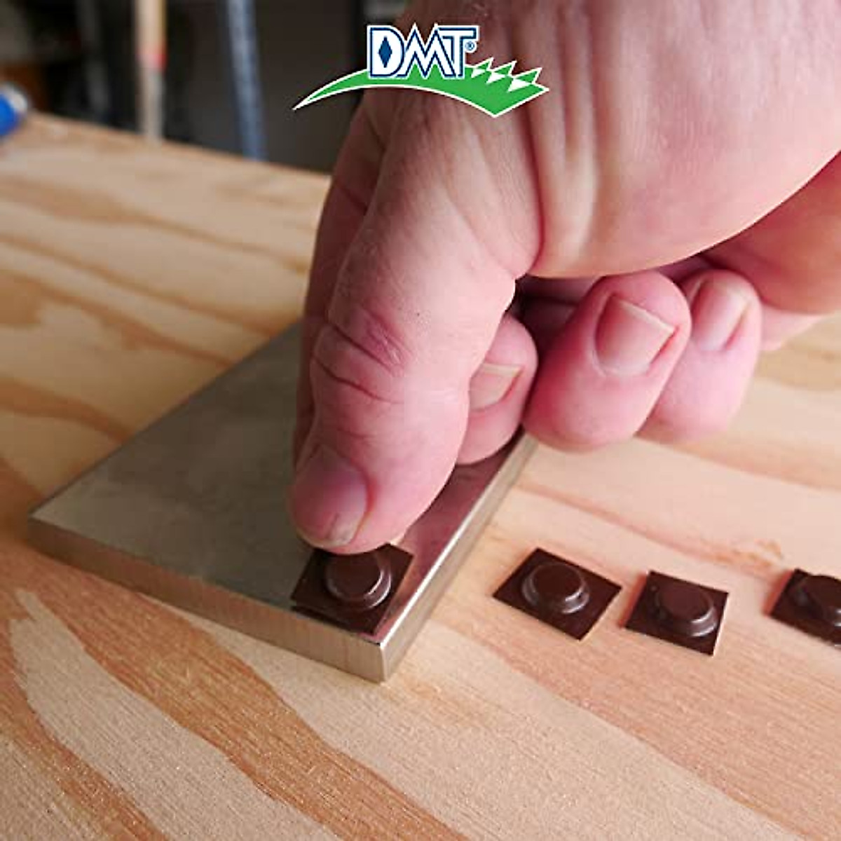 DMT D8F Dia-Sharp Diamond Knife Sharpener, Fine Diamond Sharpening Stone, 8-Inch