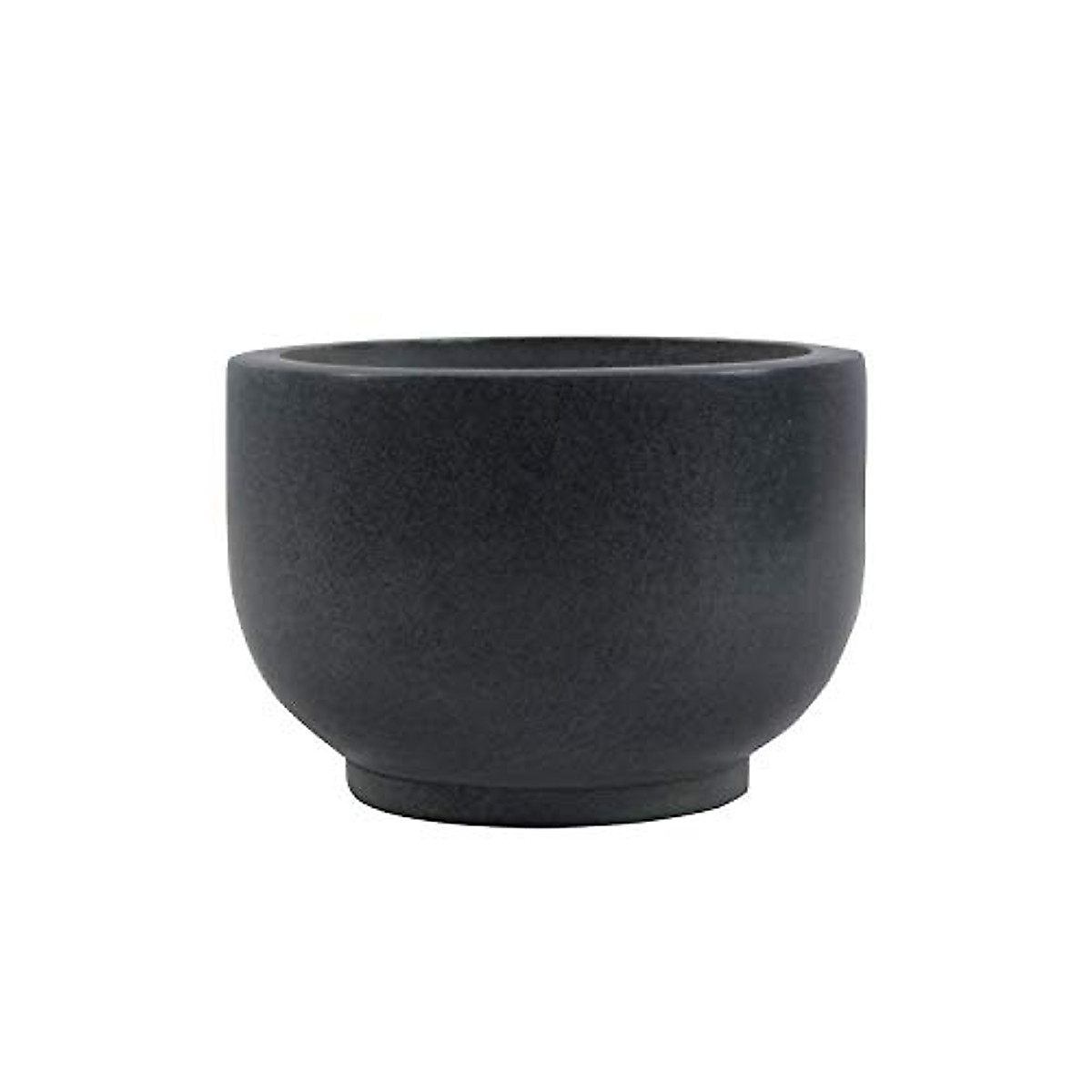 Kaizen Casa Stone Mortar and Pestle, for Grind Spices, Powder Pesto, Mash Herbs, Crush Pills, Regular Size (3.75"X2.75" Mortar, 5" X1.5" Pestle)