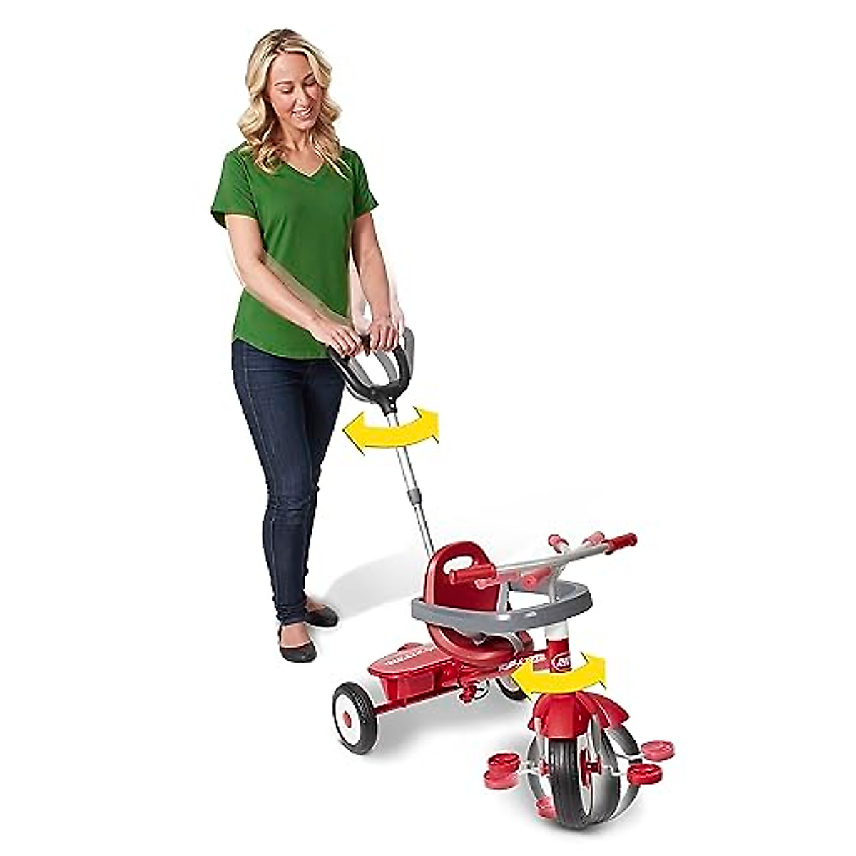 Radio Flyer 456 Stroller Tricycle, Red