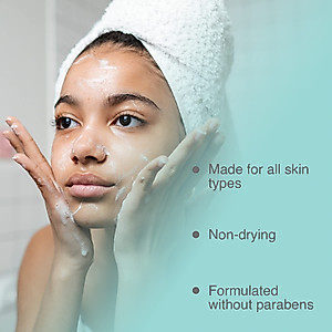 Pharmagel Hydra Cleanse Water Rinseable Facial Cleanser for All Skin Types | Natural Face Wash | Hydrating, Age Defying, and Revitalizing Face Cleanser | 8.5 fl. oz.