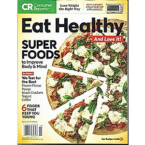 CR CONSUMER REPORTS MAGAZINE EAT HEALTHY SUPER FOODS NOVEMBER, 2018