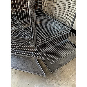 Flyline Parrot Escape Jumbo Corner Bird Cage Aviary (X-Large)....