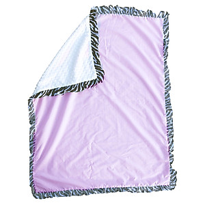 Baby Crib Bedding Set - Zebra Safari - Nursery Crib Bedding Sets for Girl Soft Quality Material with Vibrant Colors for a Dream Nursery Room - 4 Piece Baby Crib Set by Pam Grace