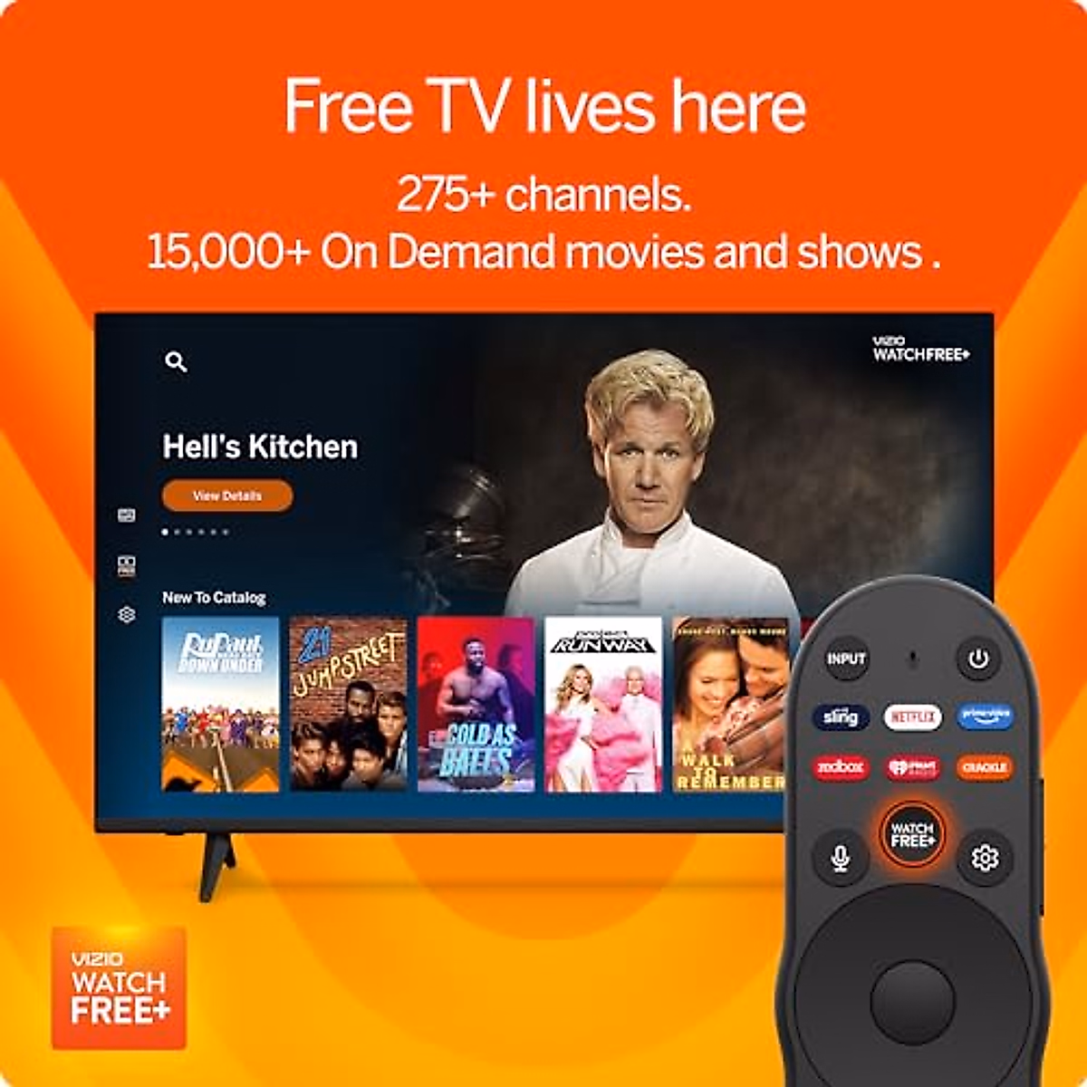 VIZIO 50" 4K Resolution HDR Smart TV, Dolby Vision HDR/HDR10+, WiFi 6 - (Renewed)