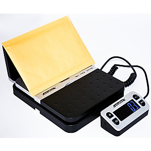 ACCUTECK ShipPro 110lbs x 0.1 oz. Digital Shipping Postal Scale, Black (W-8580-110-Black)