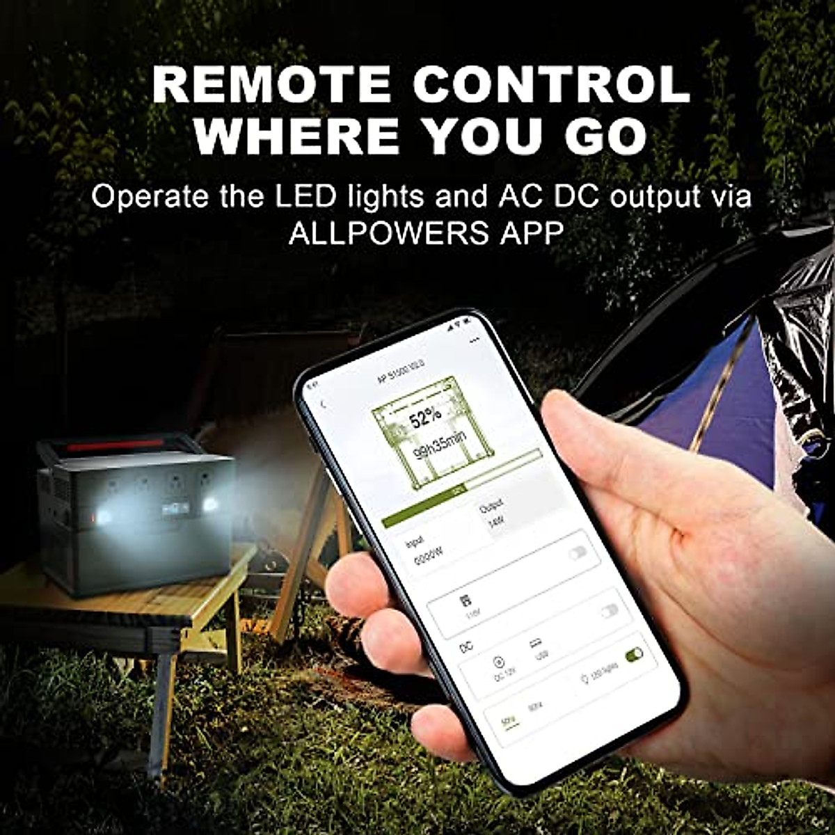 ALLPOWERS S1500 Solar Generator with Panels Included 1500W MPPT Portable Power Station with Foldable Solar Panel 200W, Solar Backup Power for RV Van House Outdoor Camping