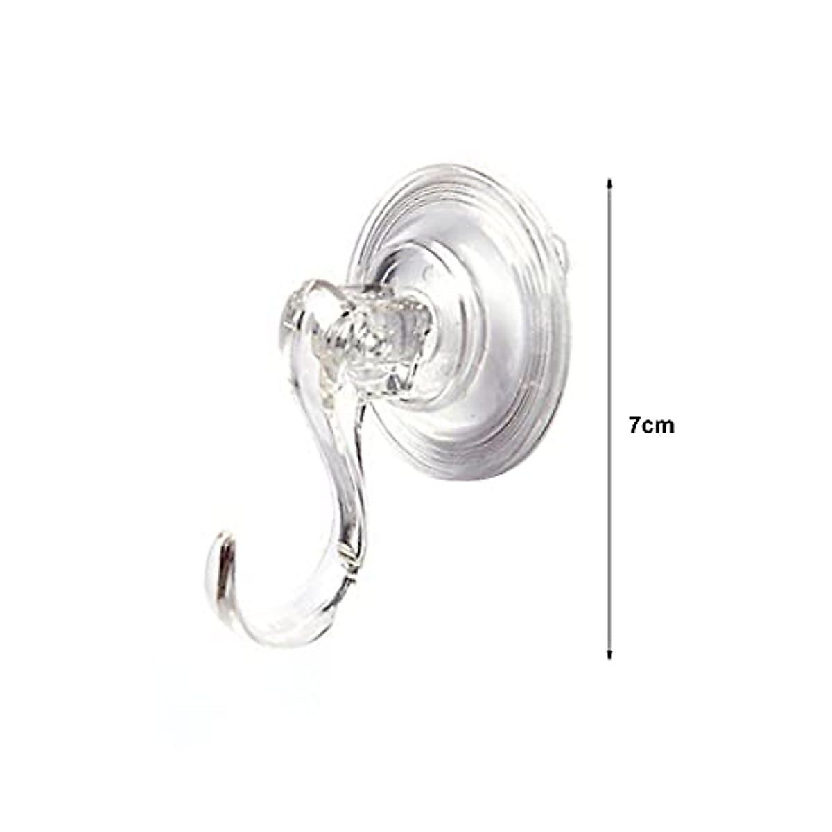 NUZYZ Wall Towel Hooks Coat Hook Hanging Hooks, Heavy Duty Stick on Wall Door Hooks Waterproof Reusable Towel Hooks Adhesive Holders for Hanging Clothes Kitchen Bathroom Adhesive Hooks