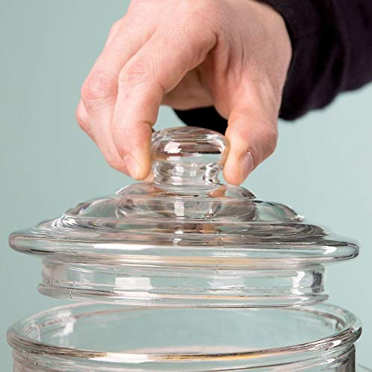 lid 2.4 gallon beverage dispenser lid glass