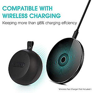 IP68 Waterproof Swimming Earbuds - Sport Wireless Bluetooth 5.0 Headphones Built-in Mic Sweatproof Stable Fit in Ear Headsets with Wireless Charging Case Special for Swimming Bathing Driving Sauna