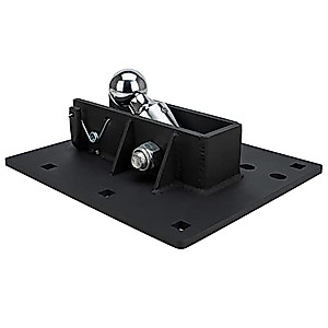 Folding Ball Gooseneck Hitch 61052 30,000 lbs Compatible with Chevrolet Silverado/GMC Sierra/Ford/Dodge Ram and Other Models Black 2-5/16 Inch Ball