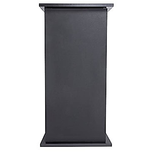 Aqueon Black Pedestal Aquarium Stand, 15" L X 15" W, 15 in