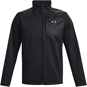 Under Armour Men's ColdGear Infrared Shield 2.0 Soft Shell, (001) Black / / Pitch Gray, Large