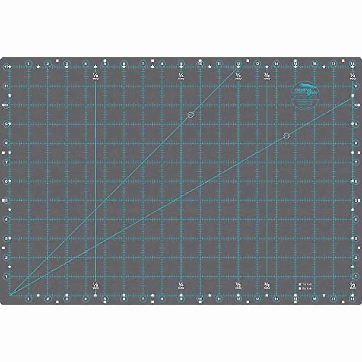 Creative Grids Self- Healing Cutting Mat 12" x 18" CGRMAT1218