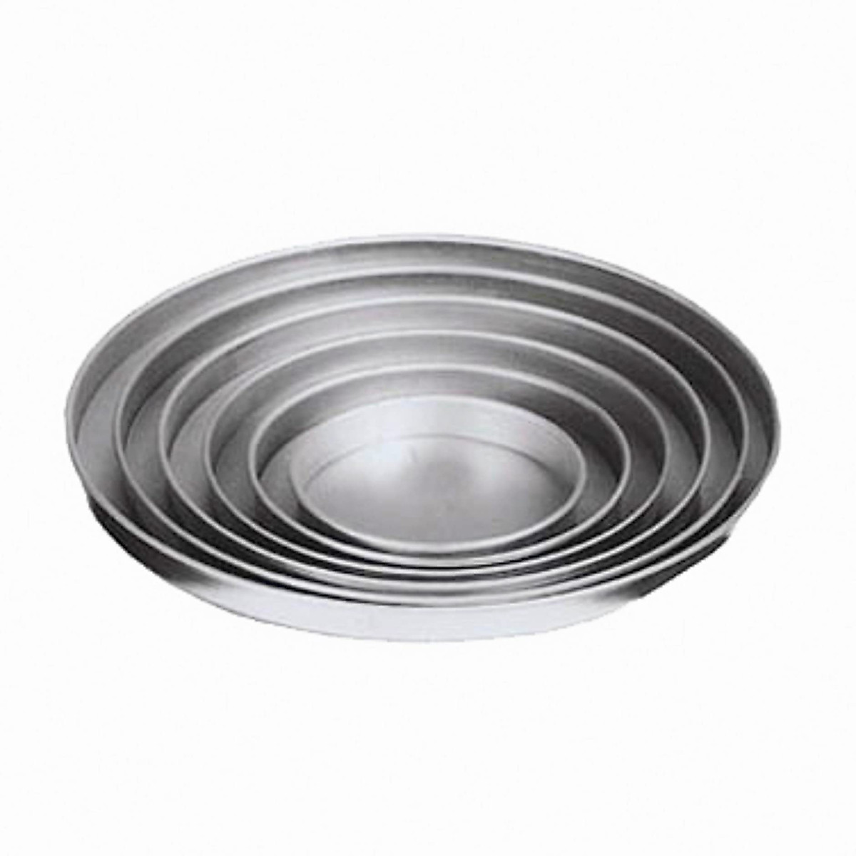 American METALCRAFT, Inc. American Metalcraft A4010 Pizza Pans, 10.4" Length x 10.3" Width, Silver