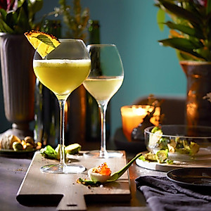 Libbey Signature Westbury White Wine Glasses, 16-ounce, Set of 4