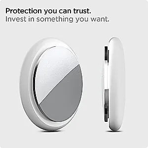 Spigen Protective Film [AirSkin Shield] designed for AirTag (2021)(4 Front) - Clear Matte