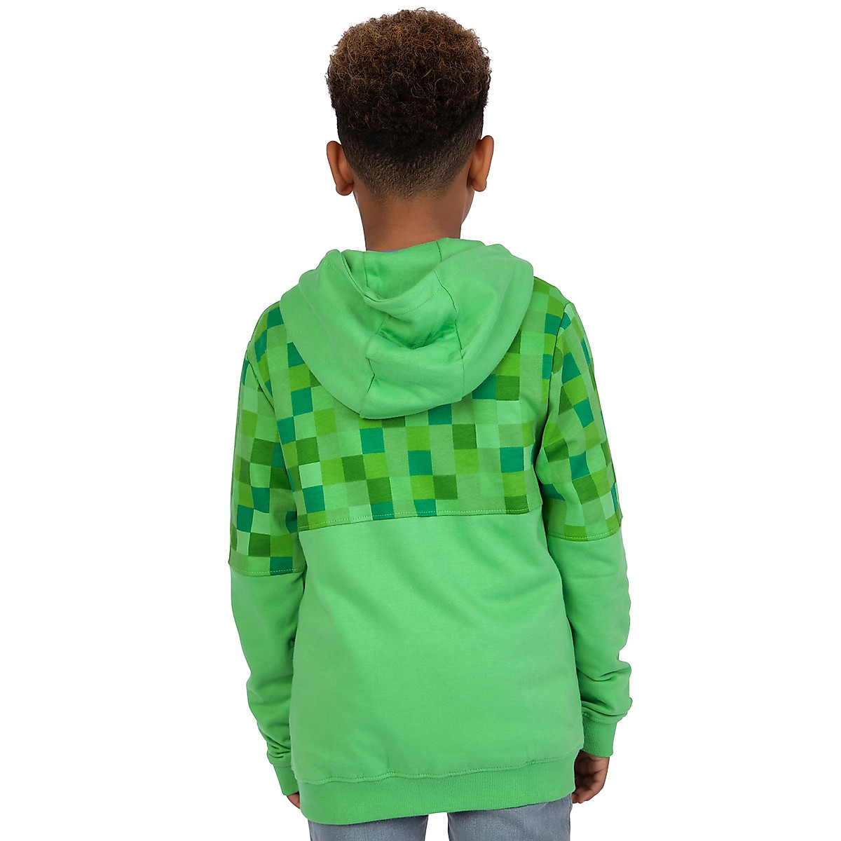 Minecraft Minecraft Merchandise Boys Green 7 Hoodie