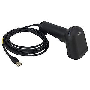 Generic H0neywell Xenon Ultra 1960g-HD (High Density) Corded Barcode/Area-Imaging Scanner Kit (Black, 2D, 1D, PDF, Postal,Green Dot LED， USB, Wired)