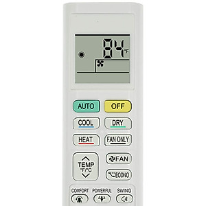 Sccavve Replacement for DAIKIN Air Conditioner Remote Control ARC480A15 ARC480A16 ARC480A17 ARC480A18 ARC480A19 ARC480A20 ARC480A21 ARC480A22 ARC480A1 ARC480A2 ARC480A3 ARC480A4