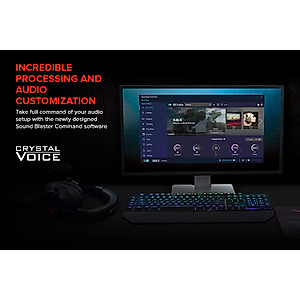 Creative Sound BlasterX AE-5 Plus SABRE32-class Hi-res 32-bit/384 kHz PCIe Gaming Sound Card and DAC with Dolby Digital and DTS, Xamp Discrete Headphone Bi-amp, Up to 122dB SNR, RGB Lighting System