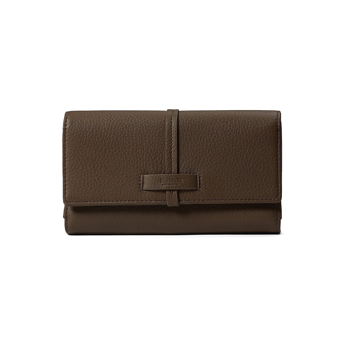 Hammitt Benjamin Wallet Grey Natural One Size