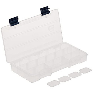 Plano Tackle Boxes,4 pack of 3500 Prolatch Stowaway Tackle Utility Boxes, Fishing Tackle Storage, blue