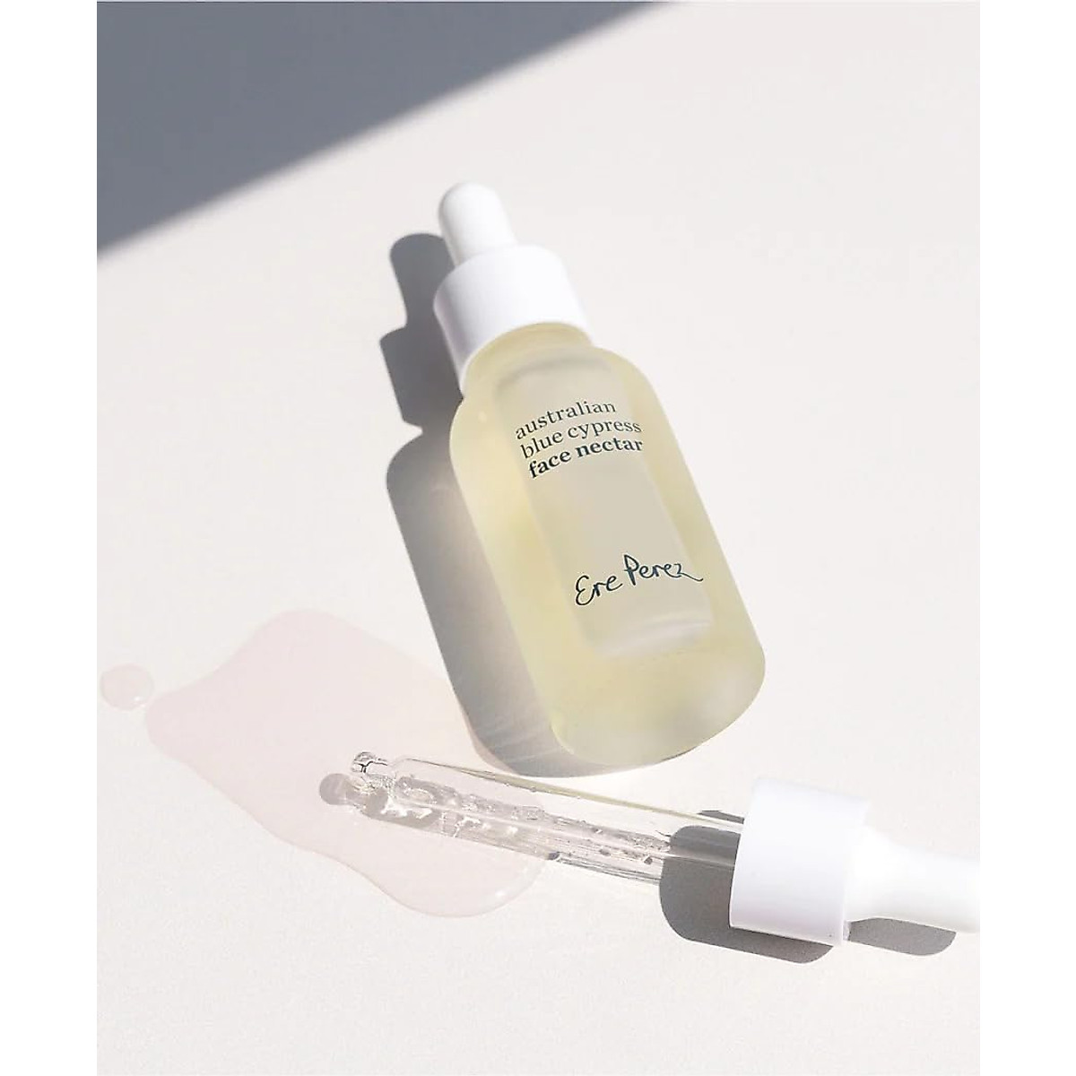 Ere Perez - Natural Australian Blue Cypress Face Nectar | Light, Hydrating, Revitalizing, Calming | Camellia, Frankencense | Vegan, Cruelty-Free, Clean Beauty, Sensitive Skin Safe (1 fl oz | 30 ml)