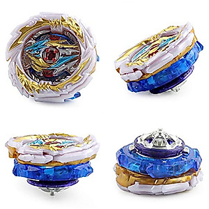 Hiash Burst Gyros Battling Top Battle Burst High Performance Set, Gaming Top Spinning Toy,Birthday Party School Gift Idea Toys for Boys Kids Children Age 6+, 4 Pieces Pack