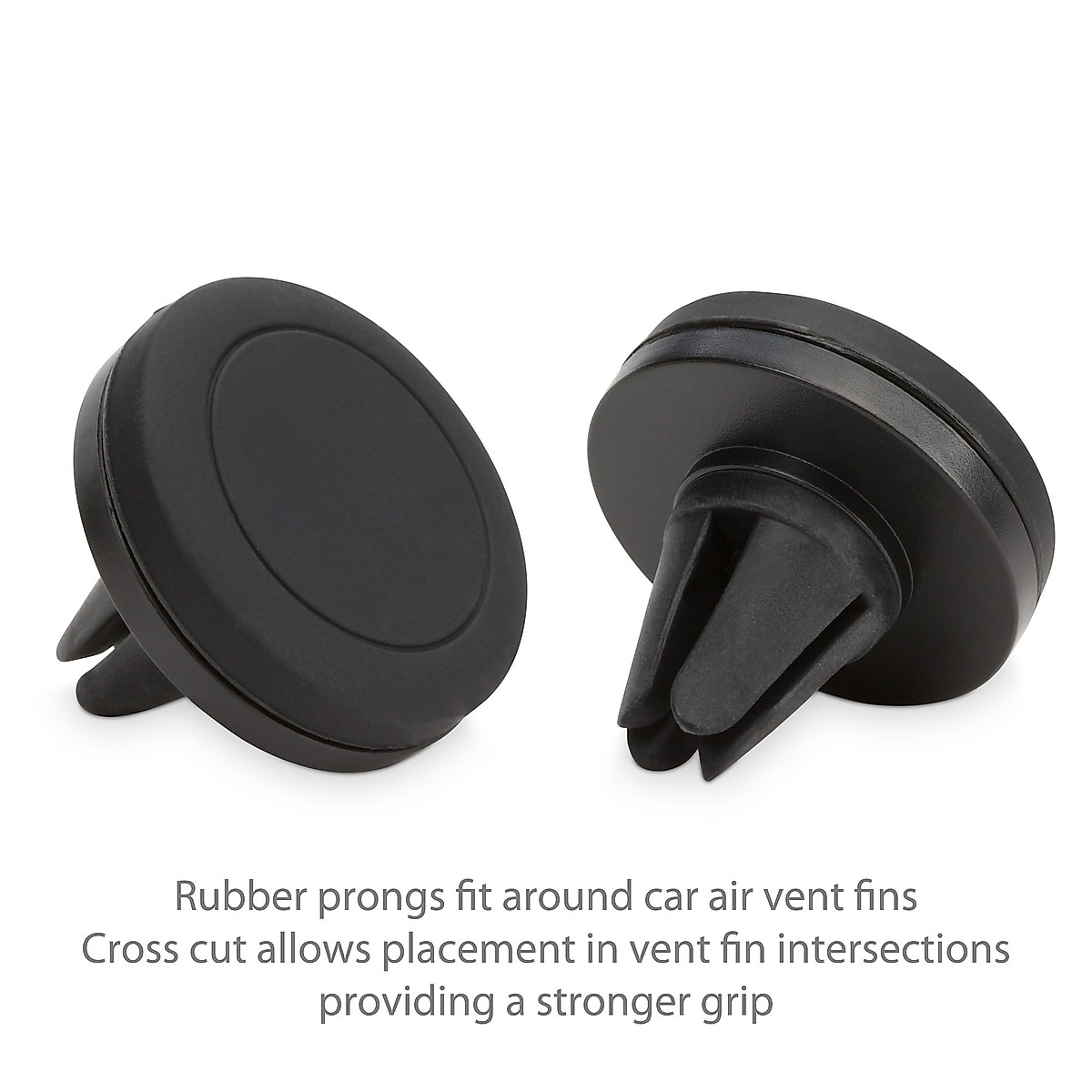 BoxWave Car Mount Compatible with Samsung Galaxy XCover Pro - Minimus MagnetoMount, Magnetic Car Mount, Magnetic Car Holder