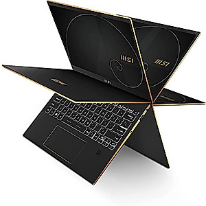 MSI Summit 13.4" Touchscreen 2-in-1 Intel Evo Platform Laptop - 12th Gen Intel Core i7-1280P - 1920 x 1200 - 120Hz - Windows 11 w/HDMI Cable Pen (16GB LPDDR5 RAM | 1TB PCIe SSD)