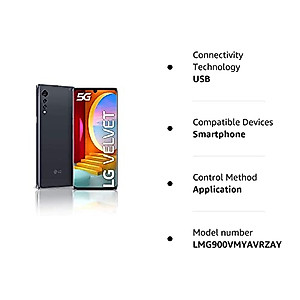 LG VELVET 5G UW for Verizon (Renewed)