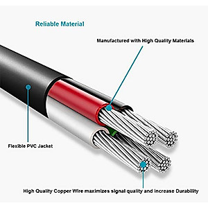 MaxLLTo USB PC Data Cable Cord Lead for Panasonic Camera Lumix DMC-SZ1 DMC-SZ7 a/p/gk/b