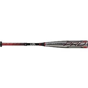 Rawlings 2021 Quatro Pro USA Baseball Bat Series, 29 inch (-8)