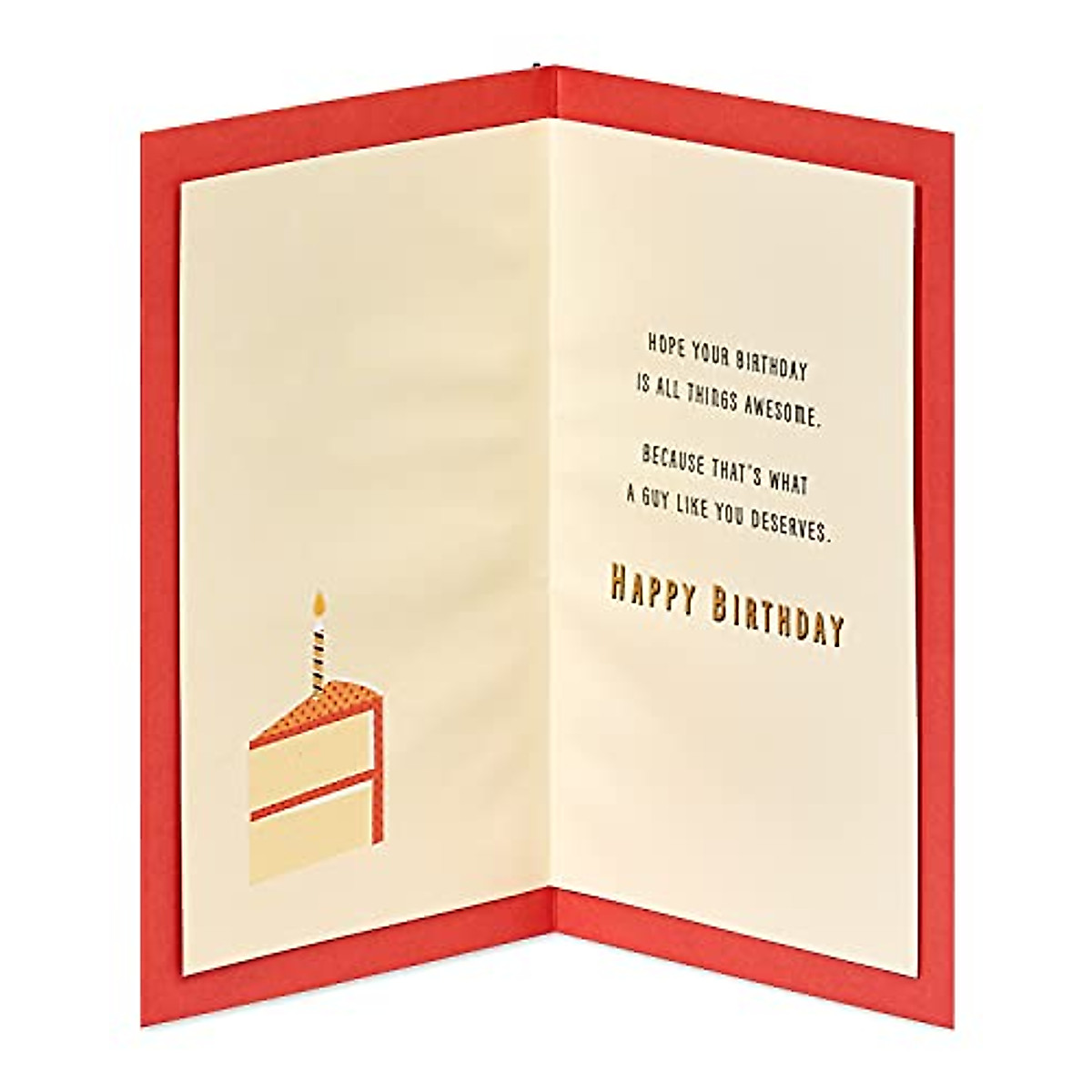 American Greetings Birthday Card for Him (Every Candle)