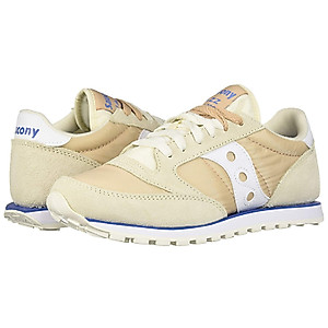 Saucony Women's Jazz Low Pro Running Shoe, Cream, 5